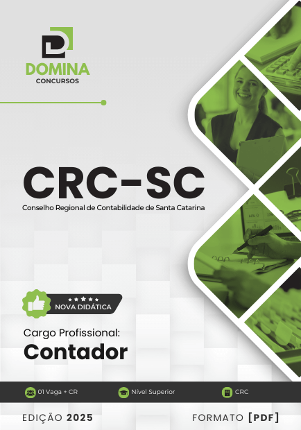 Novo Material: Apostila Contador CRC SC 2025